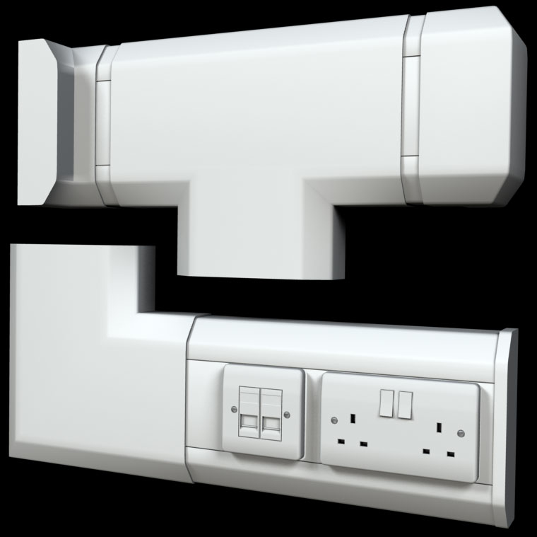 dado trunking outlet lwo