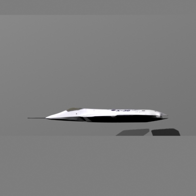 3d model nasa aircraft