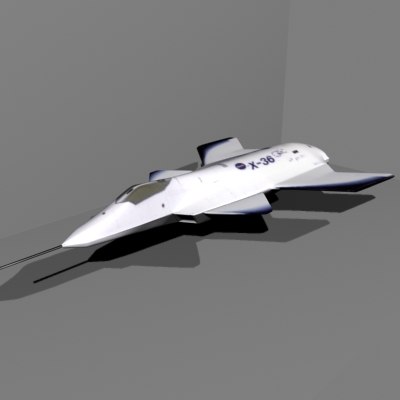 3d model nasa aircraft
