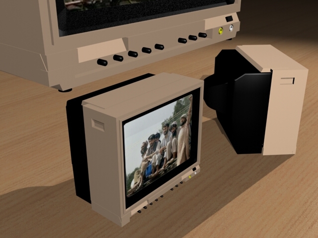 Amiga Monitor 3d Model