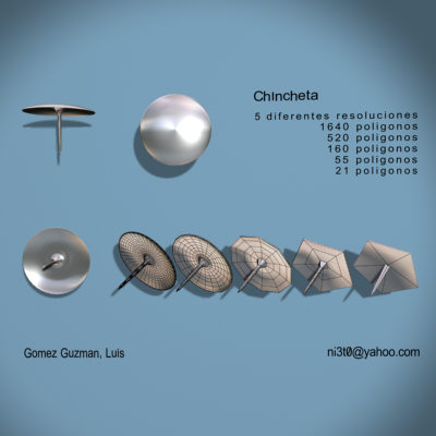 3ds max drawing chincheta