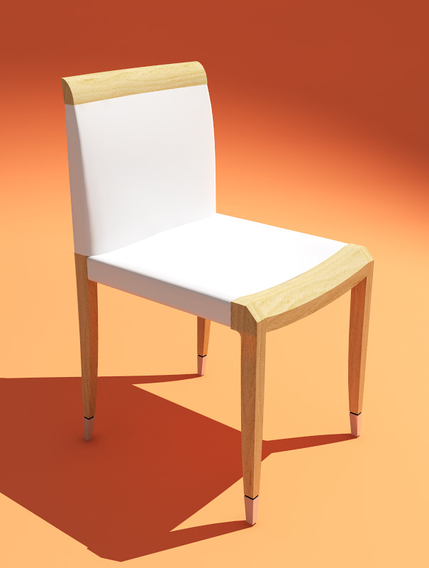 chair giorgetti 3d model