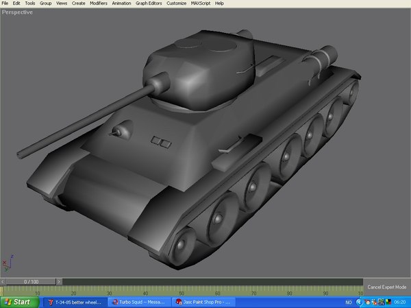 modelo 3d T-34-85 TS.gmax gratis - TurboSquid 221618