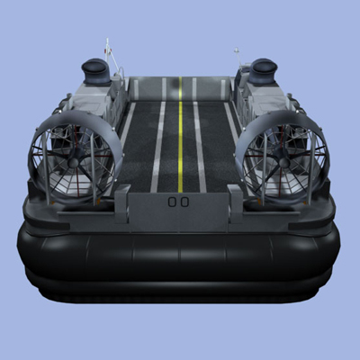 lcac navy hovercraft 3d 3ds