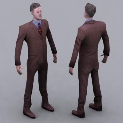 human character 3d model