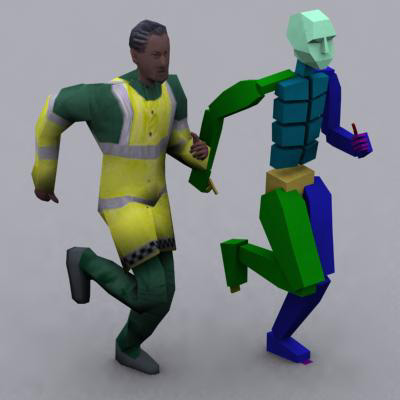 human character 3d model