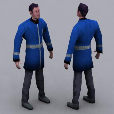 human character 3d model