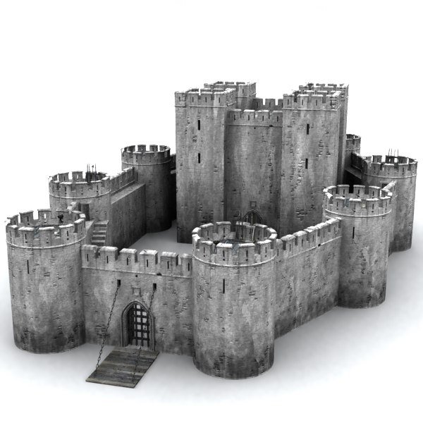 modèle 3D de Château Nordmark - TurboSquid 222900
