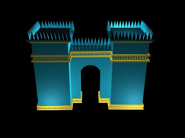 gate ishtar 3d model