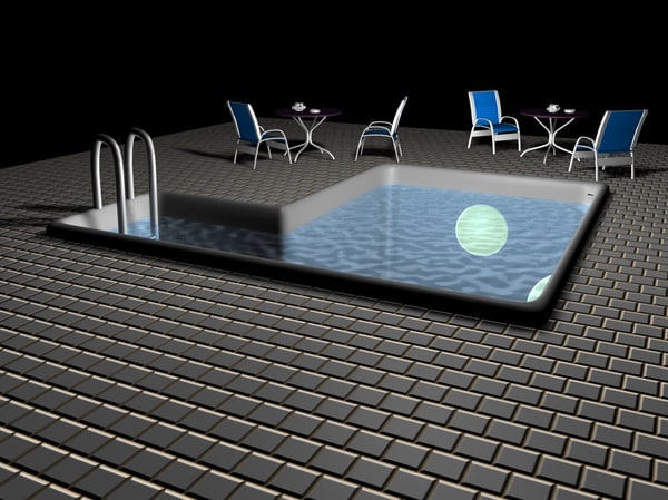 modèle 3D de piscine - TurboSquid 223200