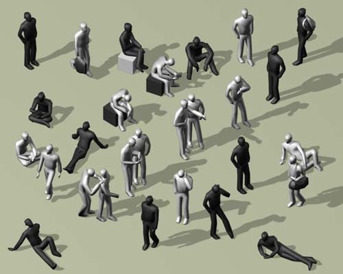 3d model man people male