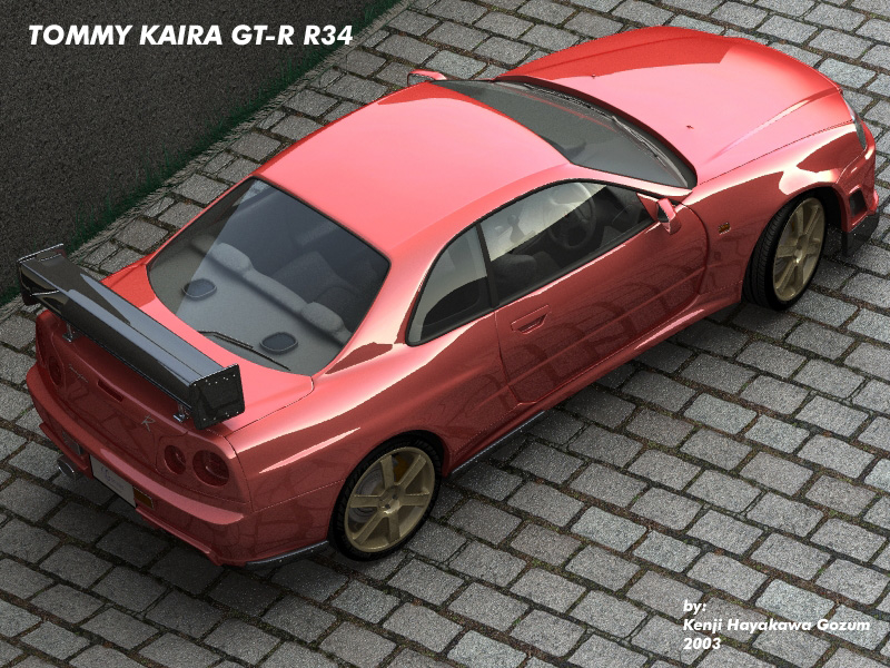 Tommy Kaira GT-R R34 OBJ Modelo 3D - TurboSquid 223644