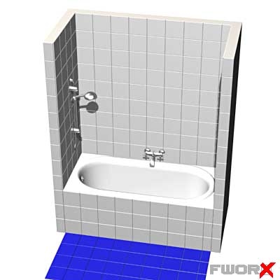 3d bath model