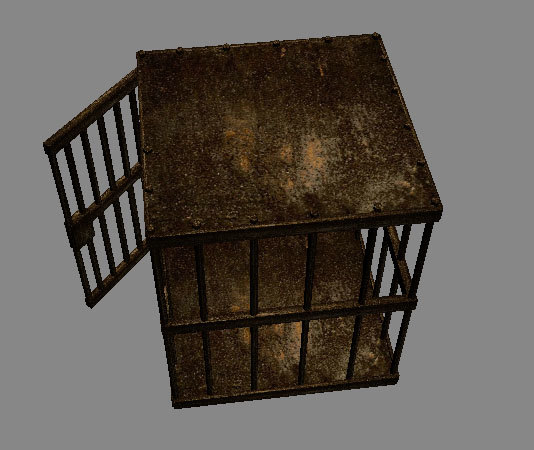 3d death cage model