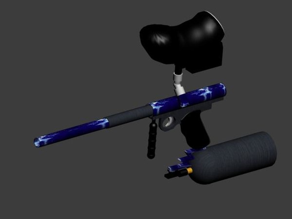Paintball Gun 3D Models for Download | TurboSquid