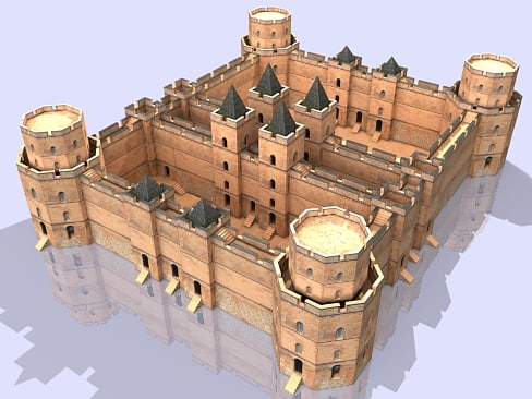 castle 3d model