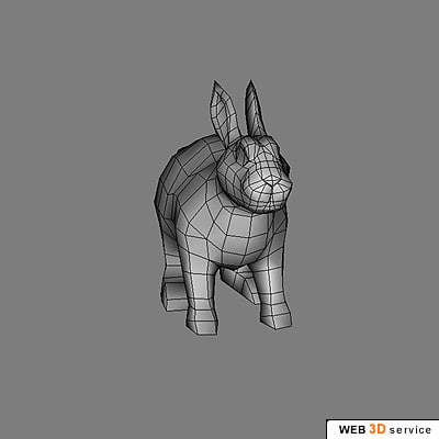 modelo 3d Conejo - TurboSquid 226046