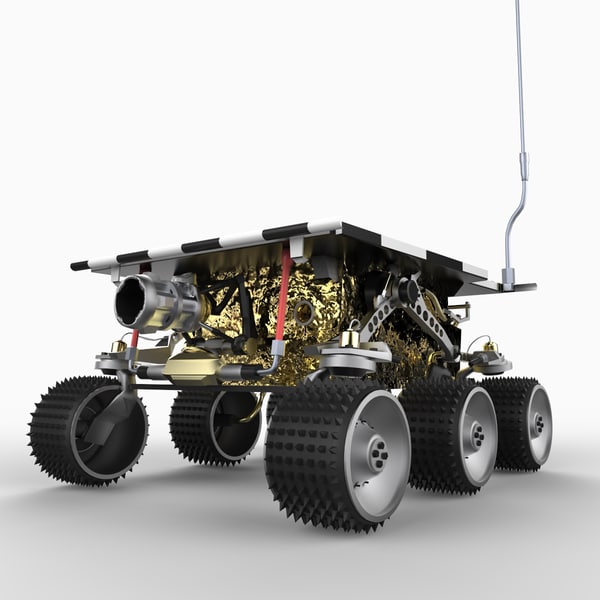 sojourner rover 3d model