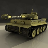 Tiger Tank 3D Models for Download | TurboSquid