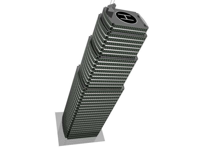 sky scraper 3d model
