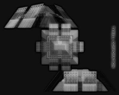 tyrell blueprints 3d model