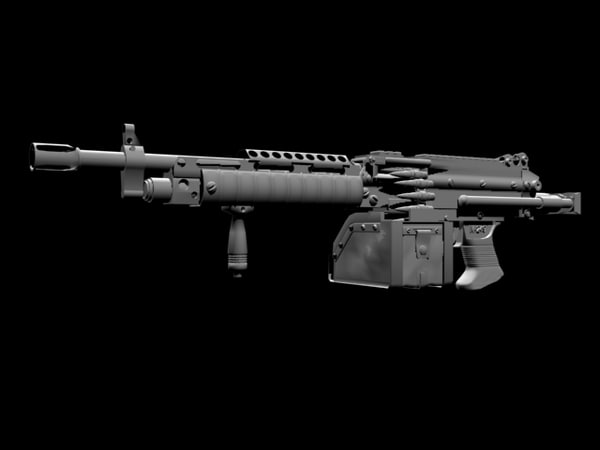 minimi machine gun fn max