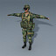 ranger soldier trooper 3d model