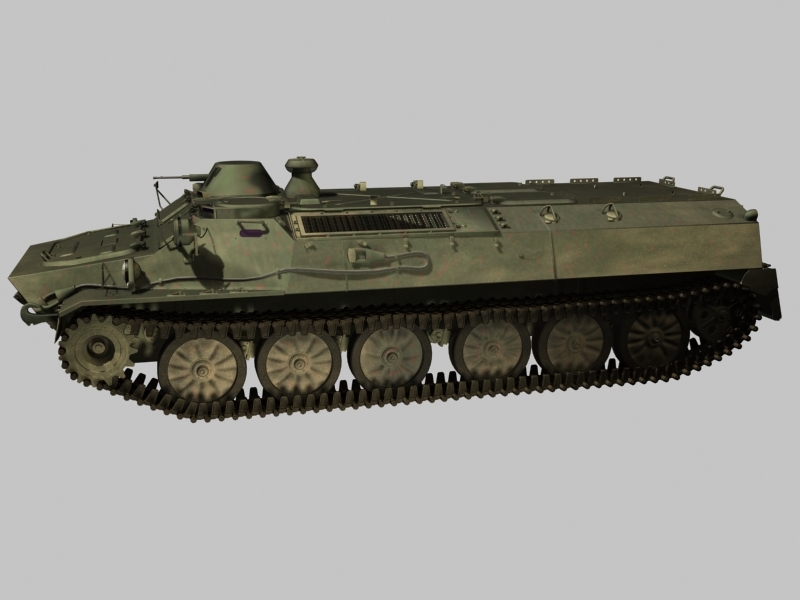 mtlb amphibious 3d max