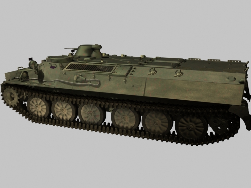 mtlb amphibious 3d max