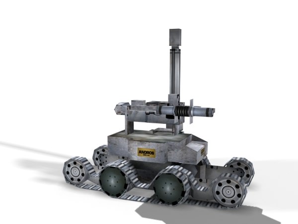 andros robot 3d model
