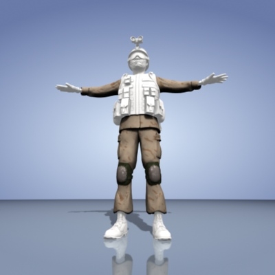 maya soldier uniform