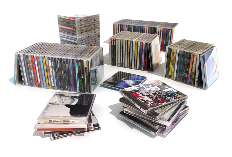 3d music cd s interior