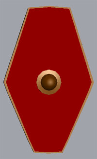 praetorian guard shield 3d 3ds