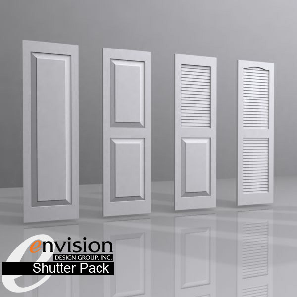 3D garage door shutter model - TurboSquid 1245380