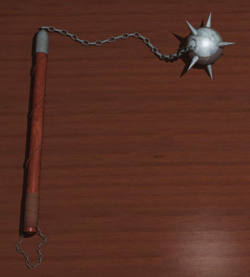 3dsmax flail mace