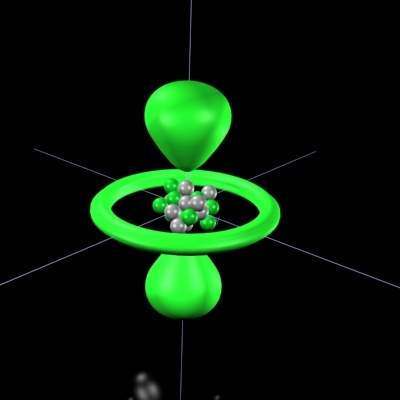 krypton protons electrons nucleus 3d model