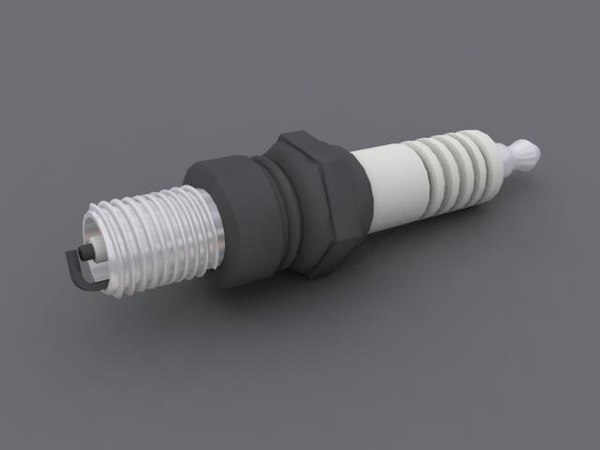3d model spark plug