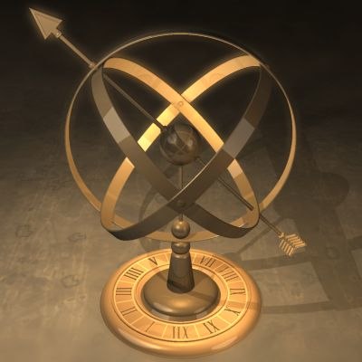 sun dial 3d model