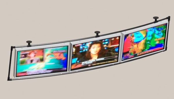 plasma screen monitors 3d model