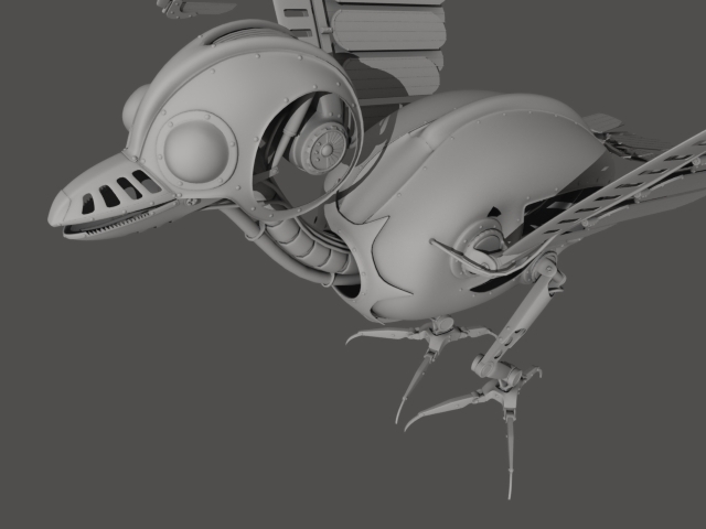 mechanical bird lwo