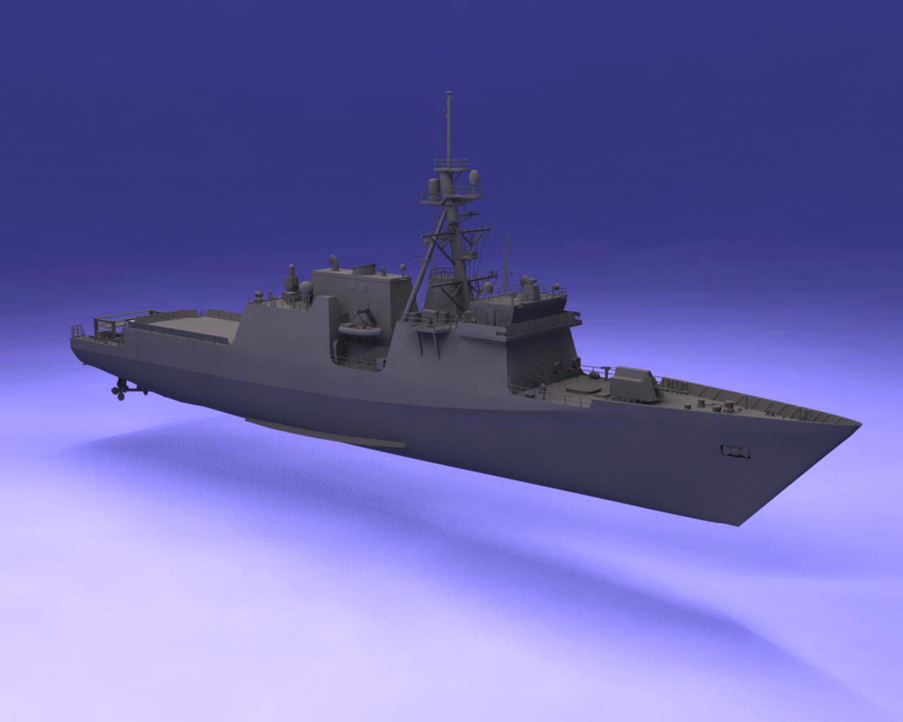 coast guard cutter ships 3d model