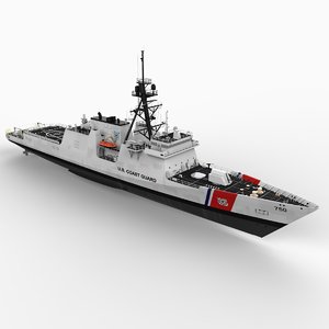 3d model coast guard wmec 210