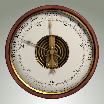 3d model barometer