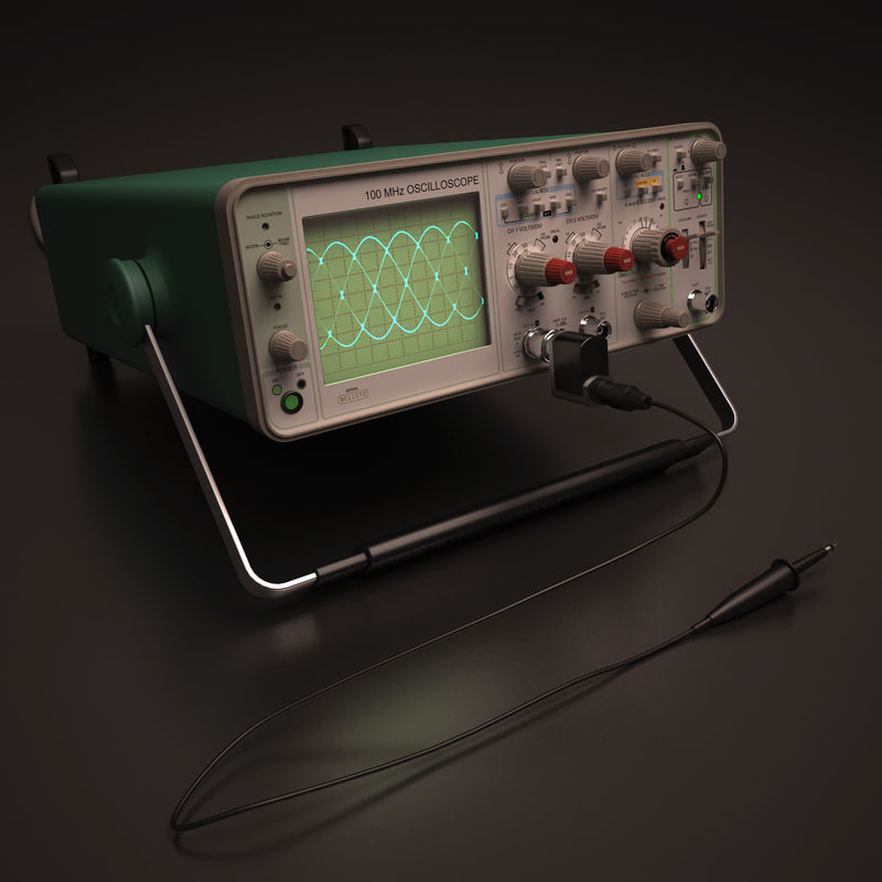 3d oscilloscope model