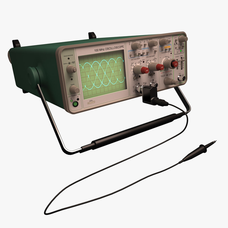 3d oscilloscope model