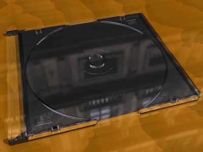 jewel cd case 3d model