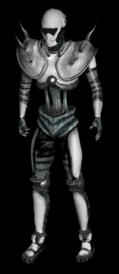 3d model alien soldier