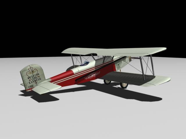 Biplane 3D Models for Download | TurboSquid