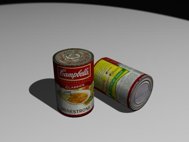 3d model of soup