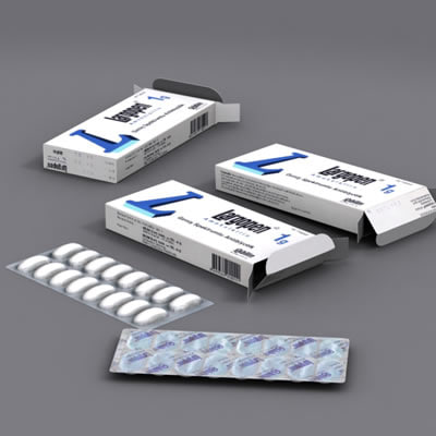 modelo 3d tira de pastillas - TurboSquid 236223